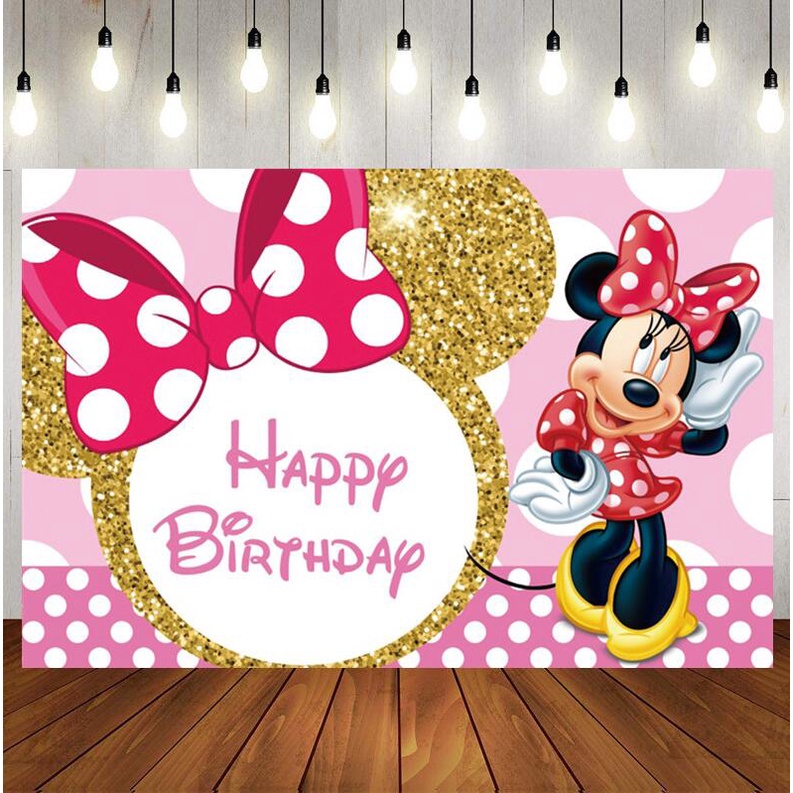 Minnie Mouse Birthday Wallpaper