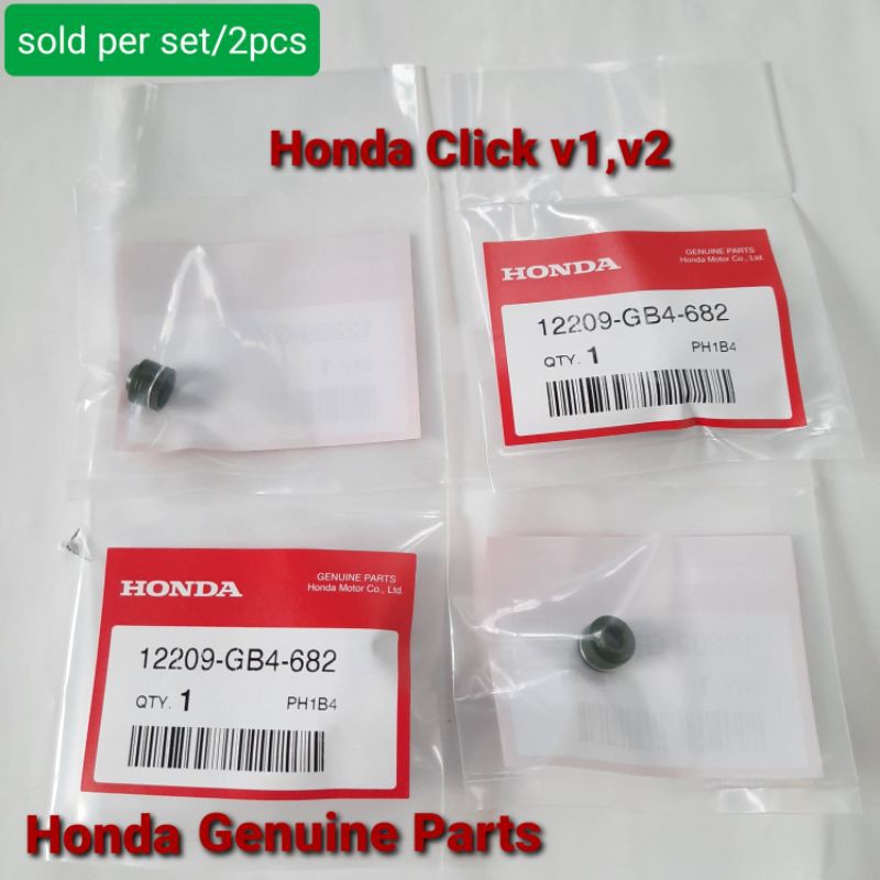 GENUINE Valve seal CLICK 125i & 150i v1&v2 , BEAT Fi (2pcs) | Shopee Philippines