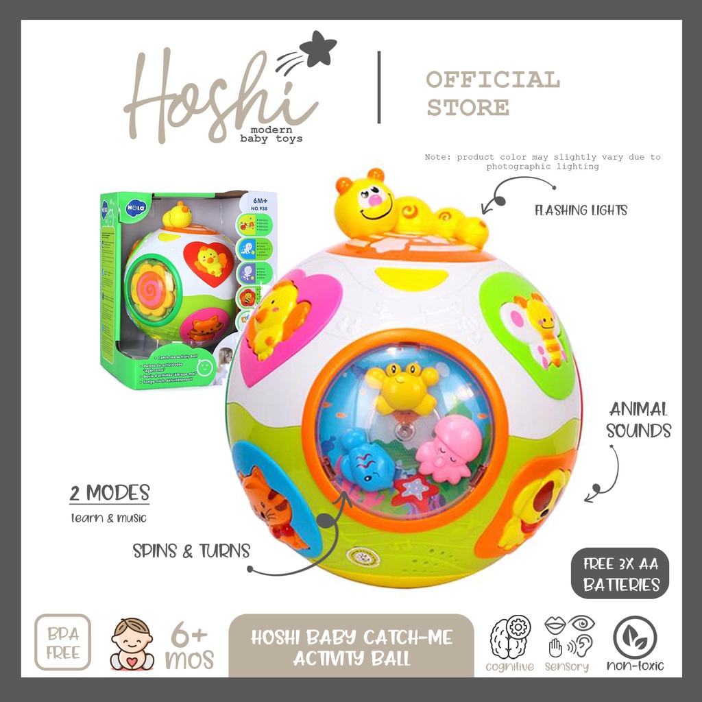 "Catch-Me Activity Ball" Educational Interactive Musical Toy for Boy ...