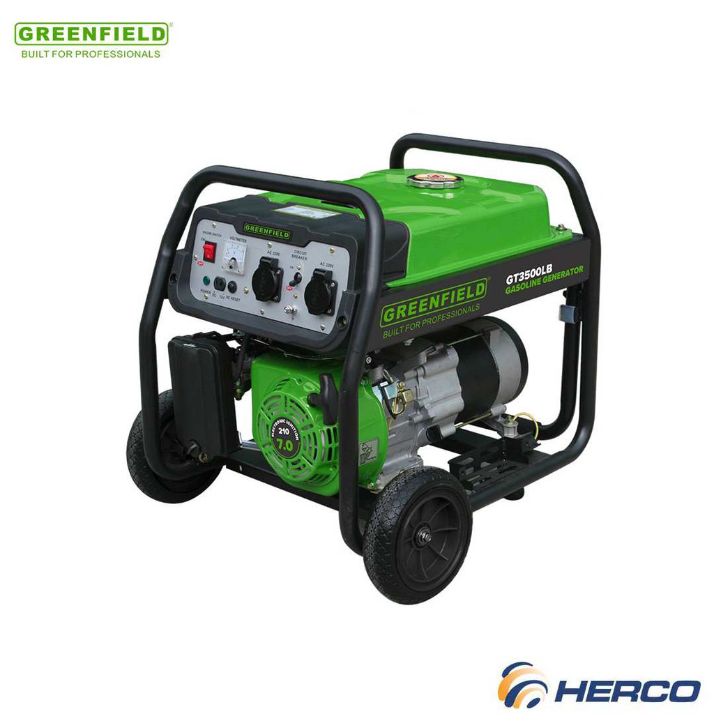 Greenfield Gasoline Generator 3.1KVA AVR 212CC | Shopee Philippines