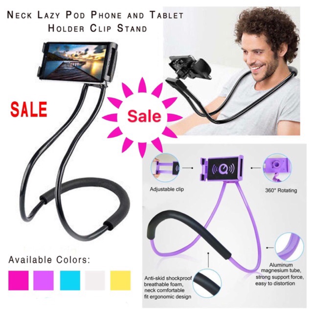 Lazy pod neck Cellphone Holder | Shopee Philippines