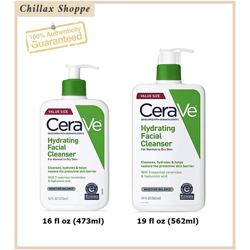 CeraVe Hydrating Facial Cleanser | Shopee Philippines