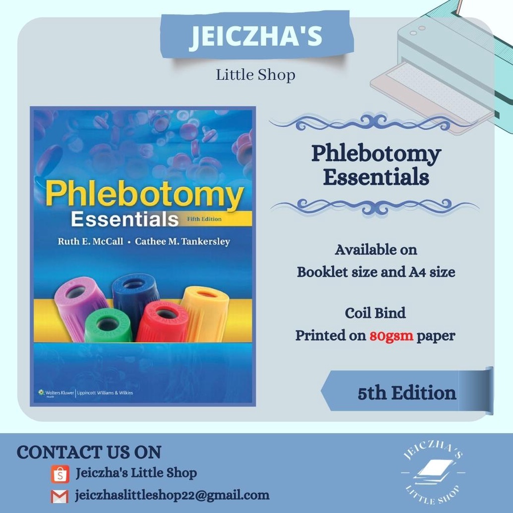 Phlebotomy Essentials [5th Edition] | Shopee Philippines
