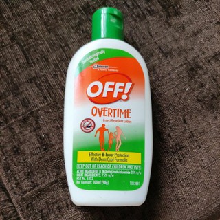 OFF Lotion For Kids, Clean Feel & Overtime 100ml | Shopee Philippines