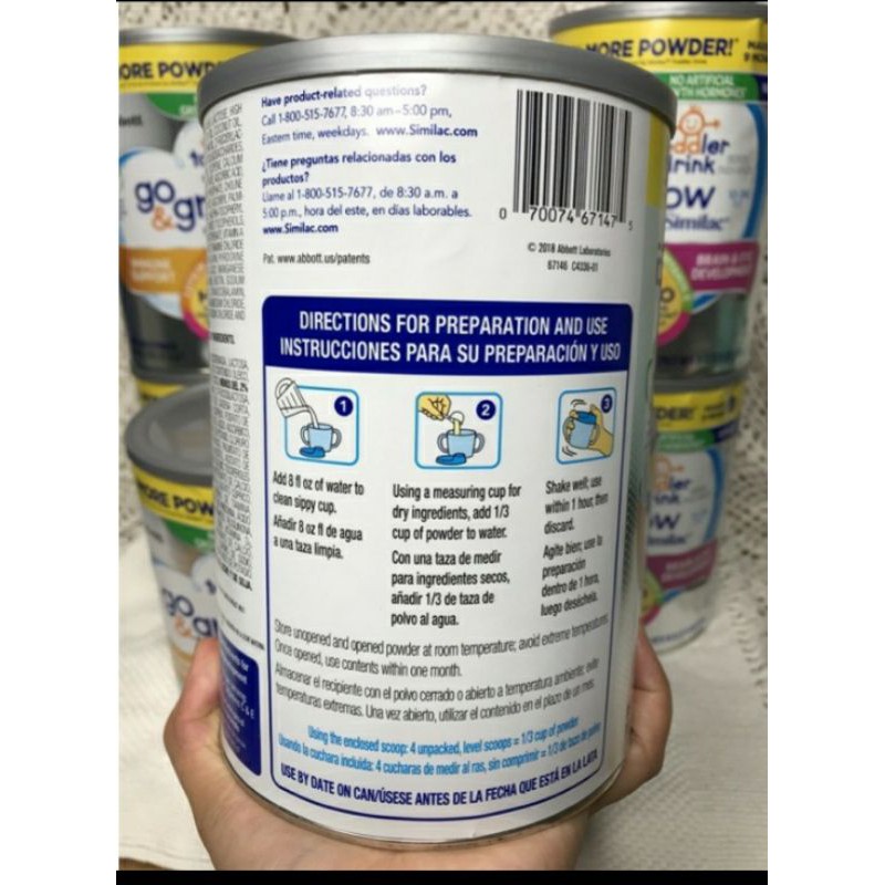 Similac Go And Grow Formula Nutrition Information | Besto Blog