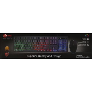 ACROSS KM6018+G-102 RGB Gaming Keyboard and Mouse Combo Kit with Anti ...