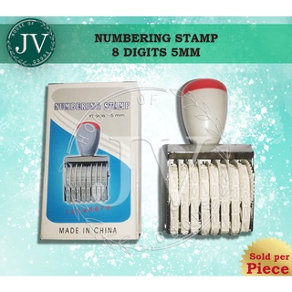 Numbering Stamp 6-Digits / 8-Digits 1pc | Shopee Philippines