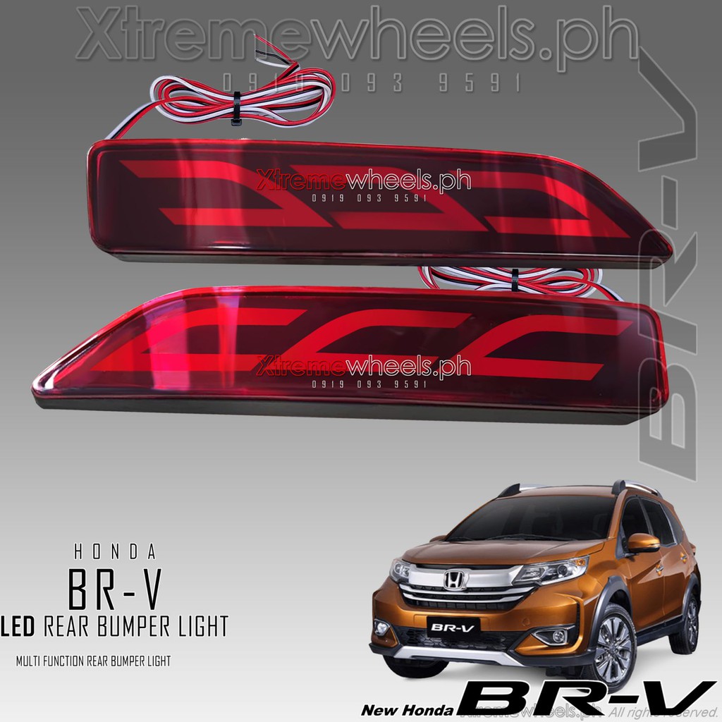 Honda Brv 2017-2022 Sport Design With Signal Rear Bumper Led light ...
