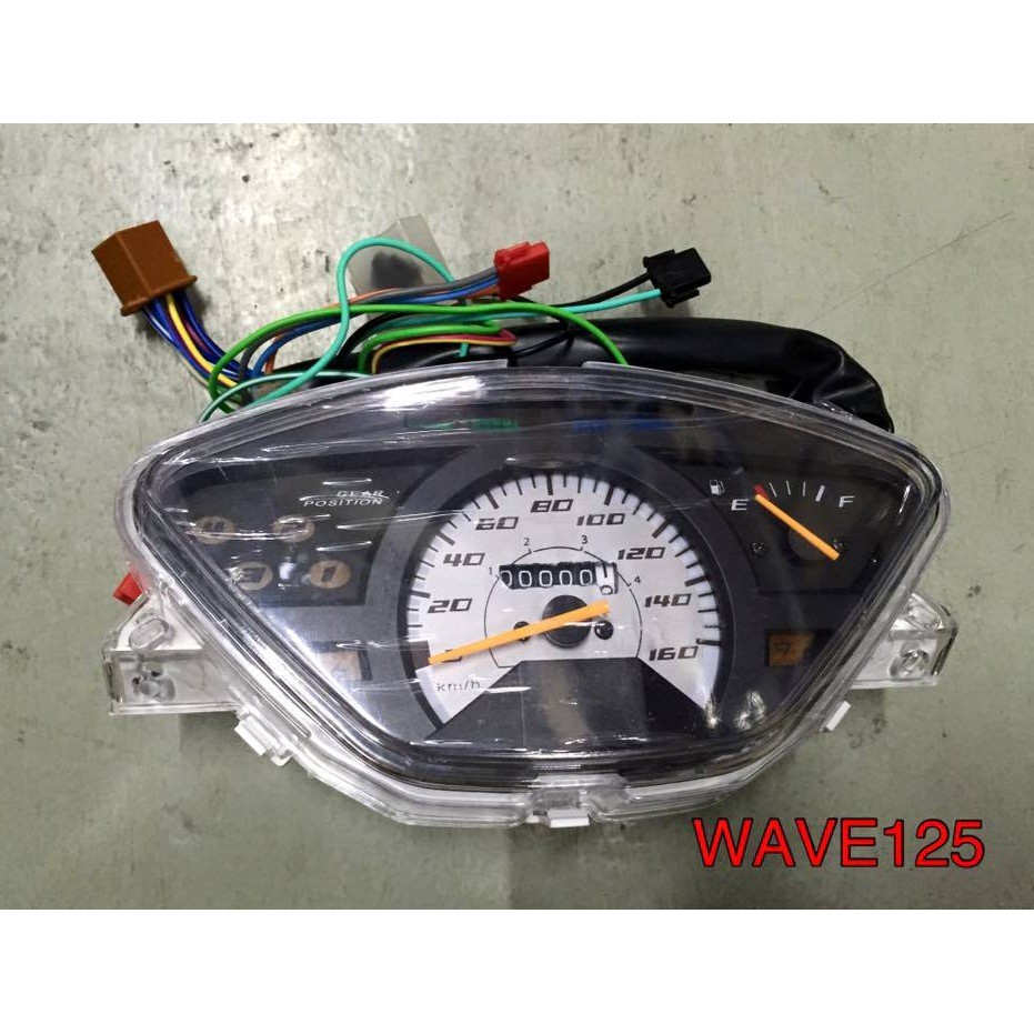 HONDA WAVE125 Panel Speedometer Assembly Gauge Wave 125cc | Shopee ...