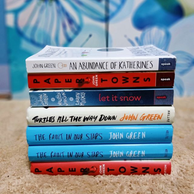 John Green books; hardcover and softcover, pre-loved | Shopee Philippines