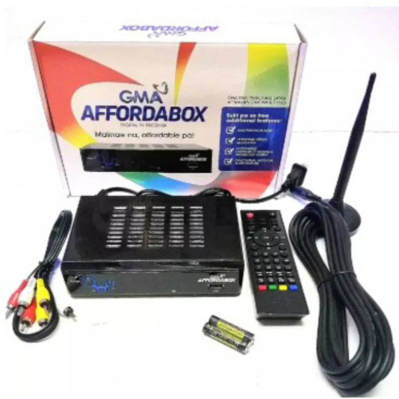 GMA AFFORDABOX black box | Shopee Philippines