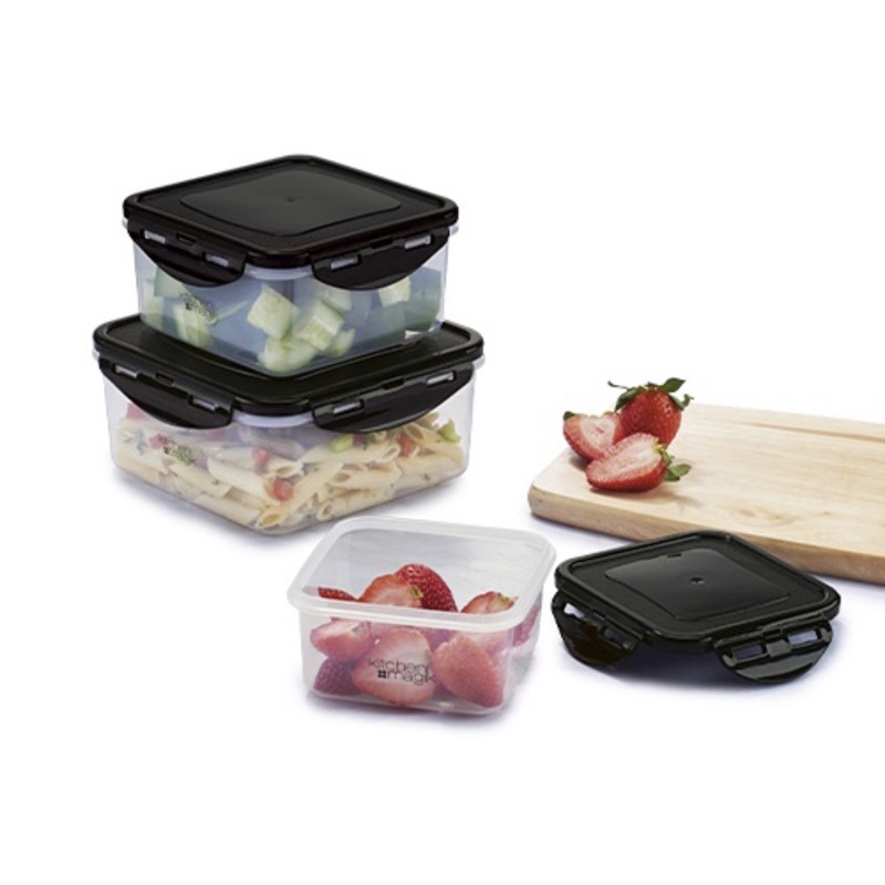 Avon 3-pc Square / Rectangular Food Container | Shopee Philippines