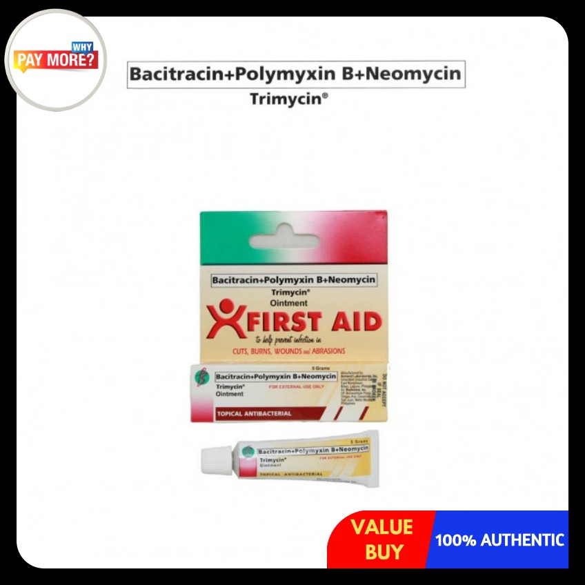 Trimycin topical ointment 5g 10g | Shopee Philippines