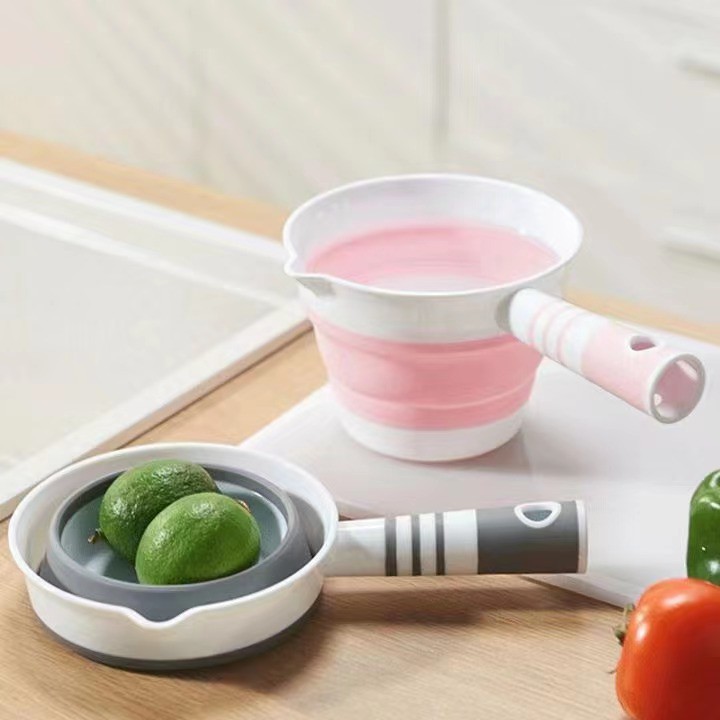 Multipurpose Silicone Collapsible Mini Water Dipper Tabo | Shopee ...