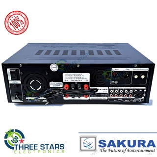 2022 Original Sakura Amplifier / Sakura AV-735 700W X2 Karaoke Mixing Amplifier | Shopee Philippines