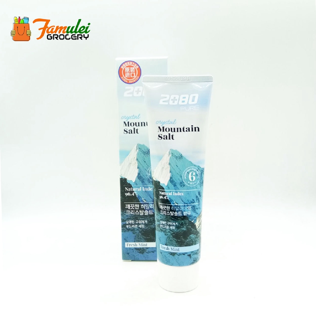 2080 Pure Salt Crystal Toothpaste 120g | Shopee Philippines