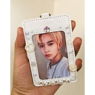 CUSTOMIZED KPOP DECORATED PHOTOCARD HOLDER [PLS READ THE DESCRIPTION ...
