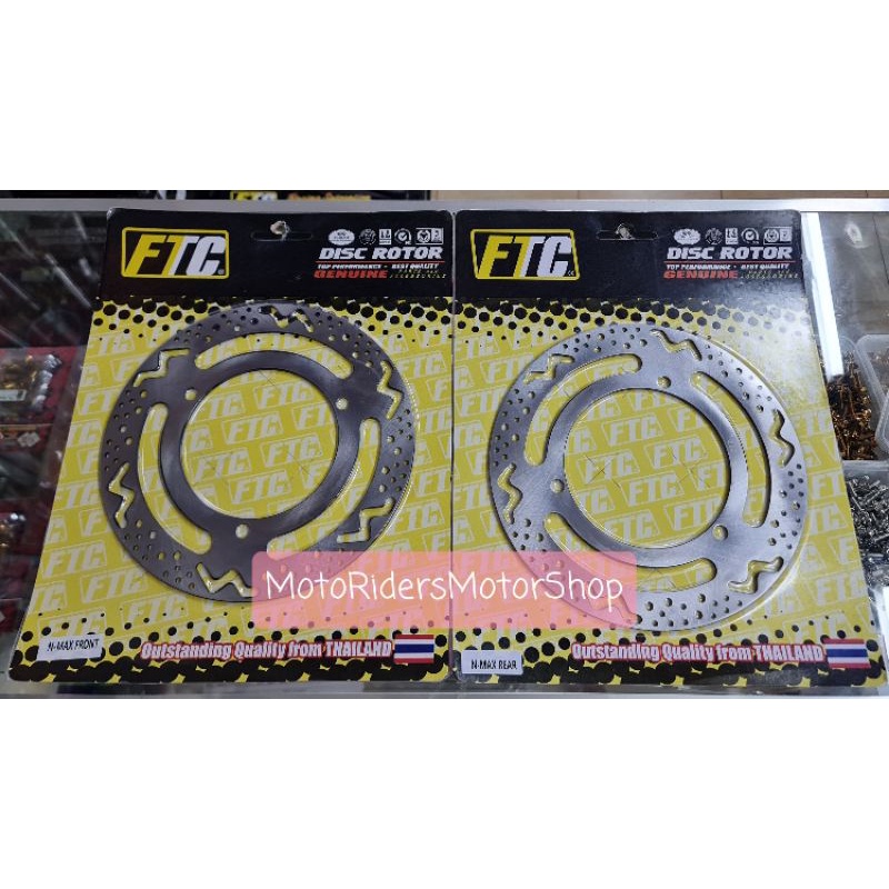 Disc Plate for NMAX 155 Front & Rear (ORIGINAL FTC | Shopee Philippines