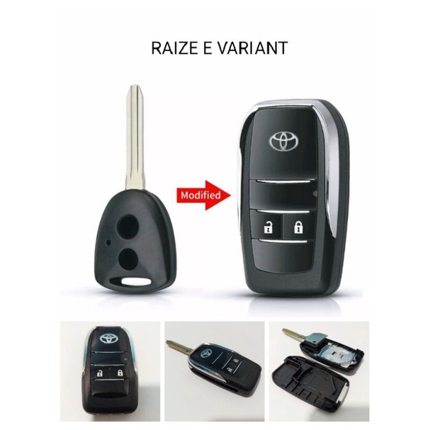 Toyota Raize E Variant Flip Key | Shopee Philippines