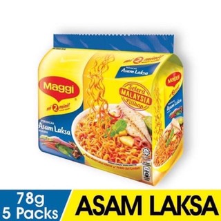 Maggi Sup Tulang Berempah Beef Instant Noodles 395g/Maggi Asam Laksa ...