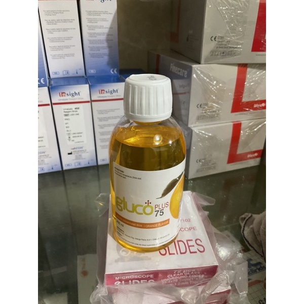 Gluco Plus, Glucose Concentrated Drink, OGTT, 50g,75g,100g 200 ml ...