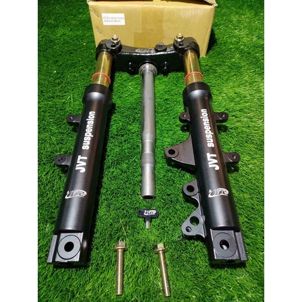 Aerox V1/V2 JVT front shock with tpost GOLD (with preload) | Shopee ...