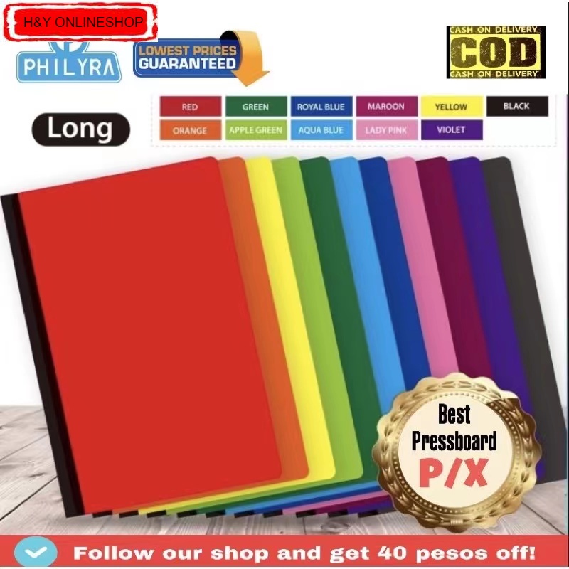 Expanded Colored Folder/Press Folder (LONG & SHORT) | Shopee Philippines