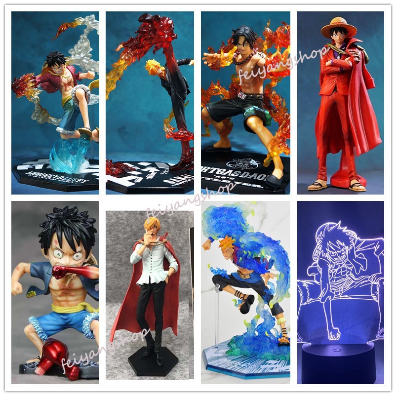 One Piece Action Figure Doll Anime Decoration Model Toy Boy PVC Toys ...