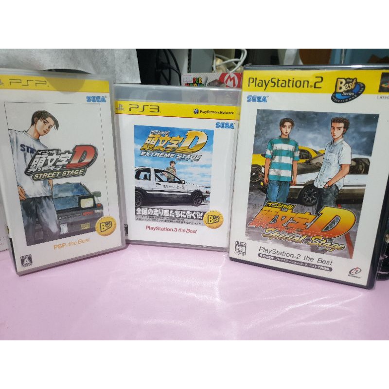 PS3, PS2 , PSP Initial D Playstation Collection Bundle Rare | Shopee ...