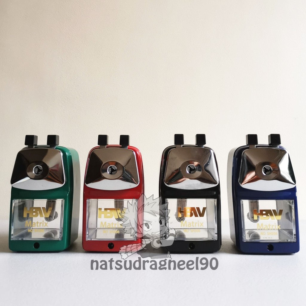 HBW Matrix Pencil Sharpener [No. SH308] | Shopee Philippines