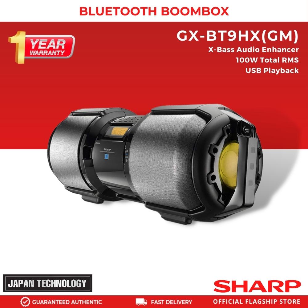 Sharp GX-BT9HX(GM) Portable Bluetooth Boombox | Shopee Philippines