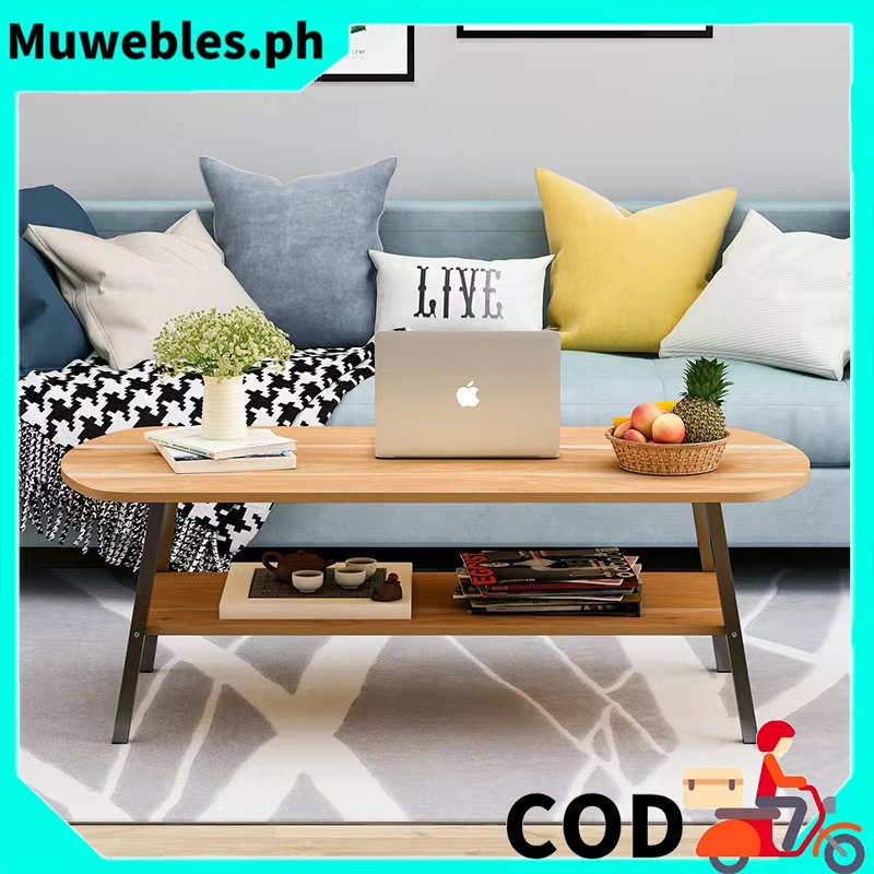 COD New Style Sofa Table 2 layers Coffee Table Tea Desk Center Table ...