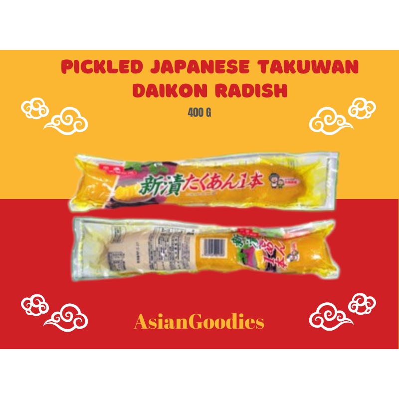 Pickled Japanese Takuwan Daikon Radish, 400g | Shopee Philippines