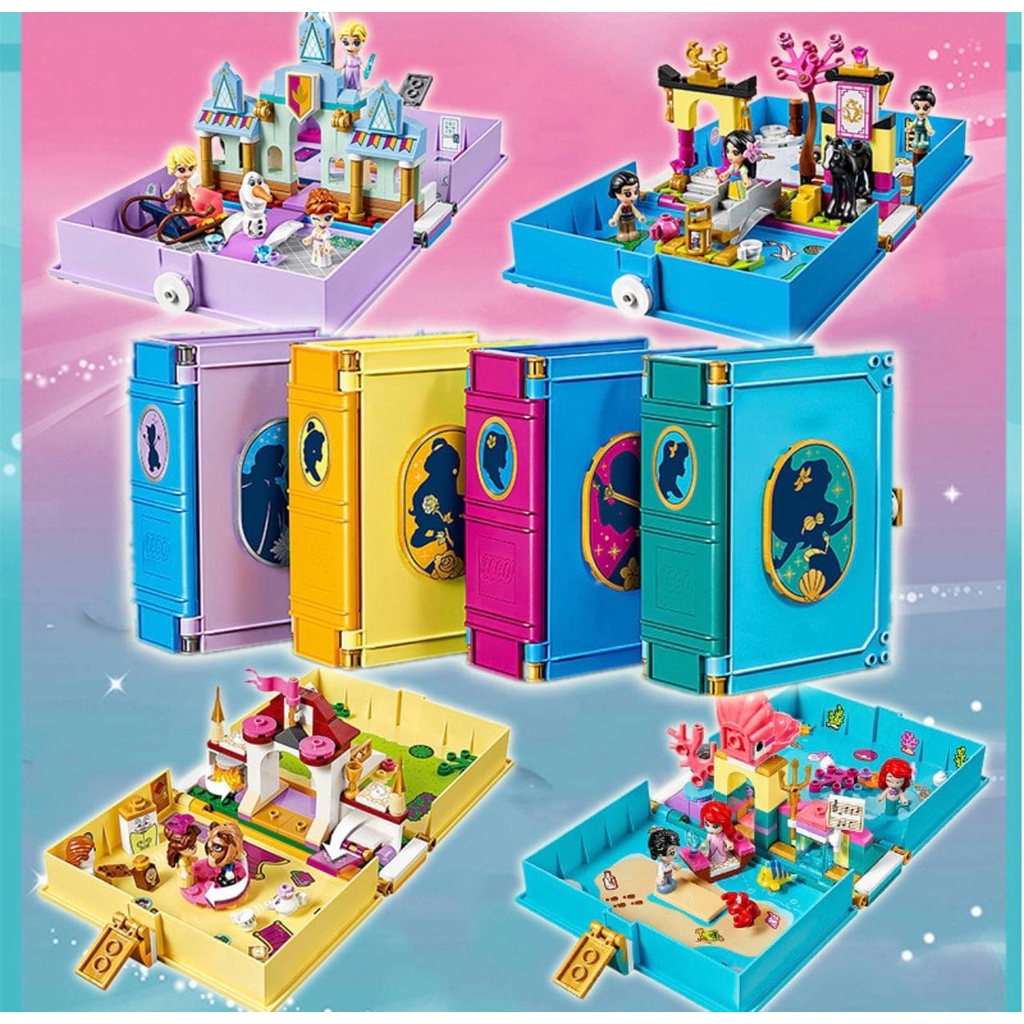 Disney Princess Blocks Pockets / Storybook Adventures Disney Princess ...
