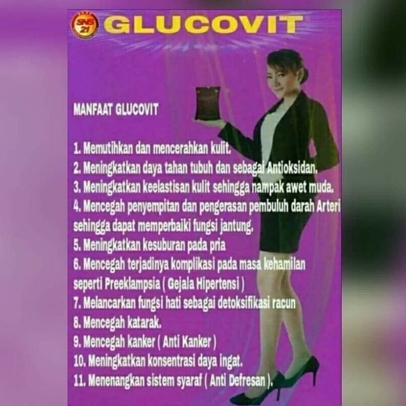 Glucovit Collagen Glutathion Blueberry Extract | Shopee Philippines