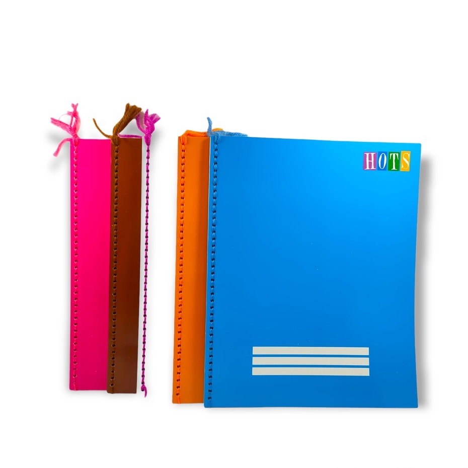 10 pcs/1 ream Big Notebook Spiral & With Yarn Assorted Color per pack ...