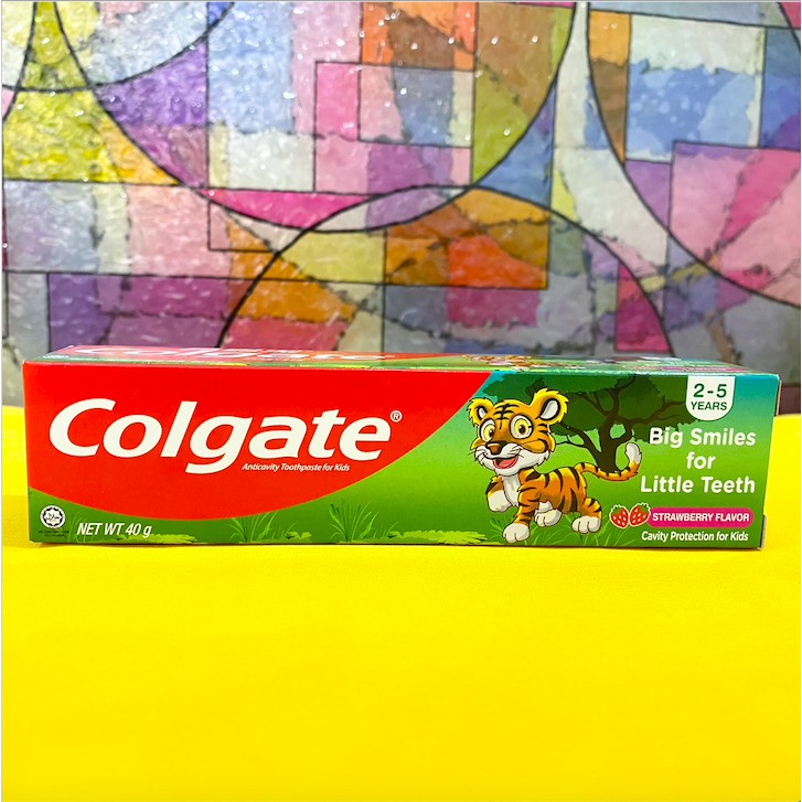 Colgate Tiger Kids Toothpaste 40g | Shopee Philippines