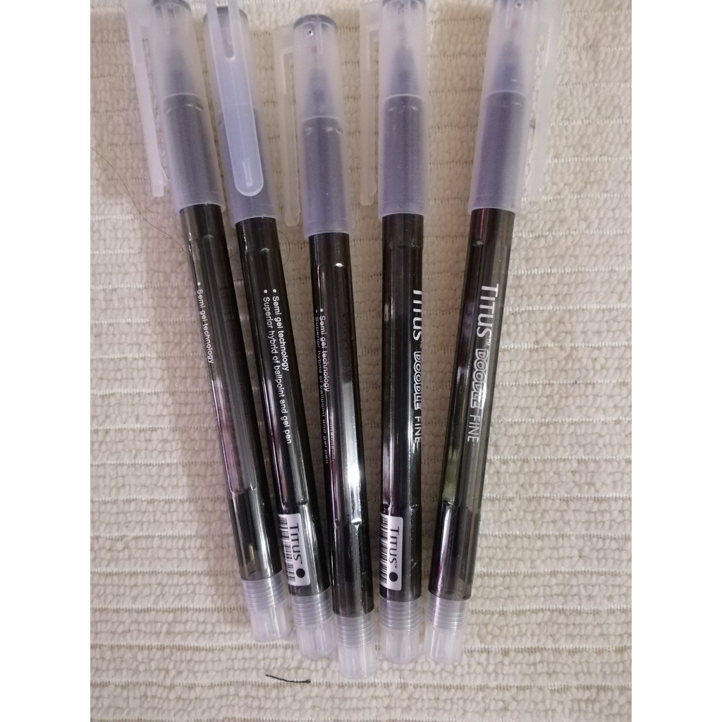 Titus Doodle Semi-Gel Pen 0.5mm 1pc | Shopee Philippines