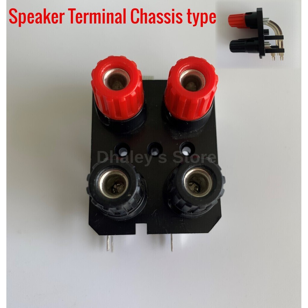 Amplifier Speaker terminal Binding Post Chassis type 2 channel Four ...