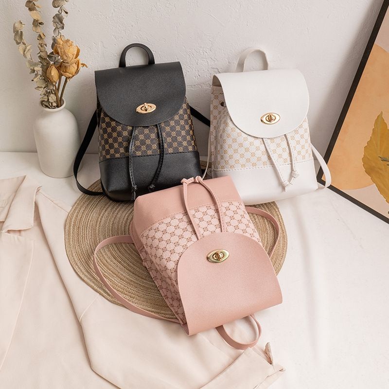 Yco Korean Cute MiniGirls Bag Back Pack Leather Quality Bags 6676 ...