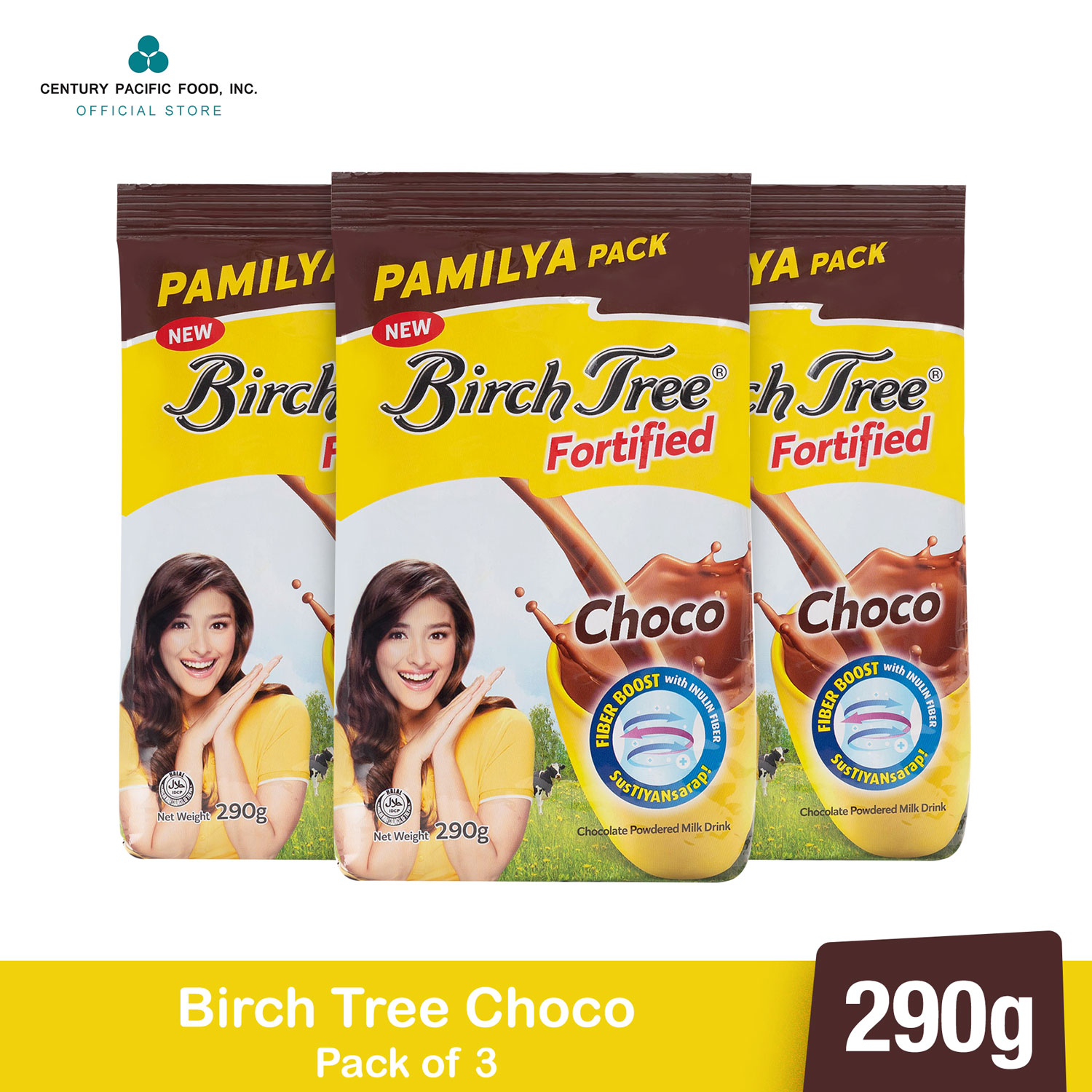 Birch Tree Fortified Choco 290g Pack of 3 | Shopee Philippines