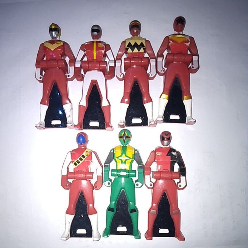 Assorted Sentai Keys Set - Ranger Keys Set (Stickered) | Shopee Philippines