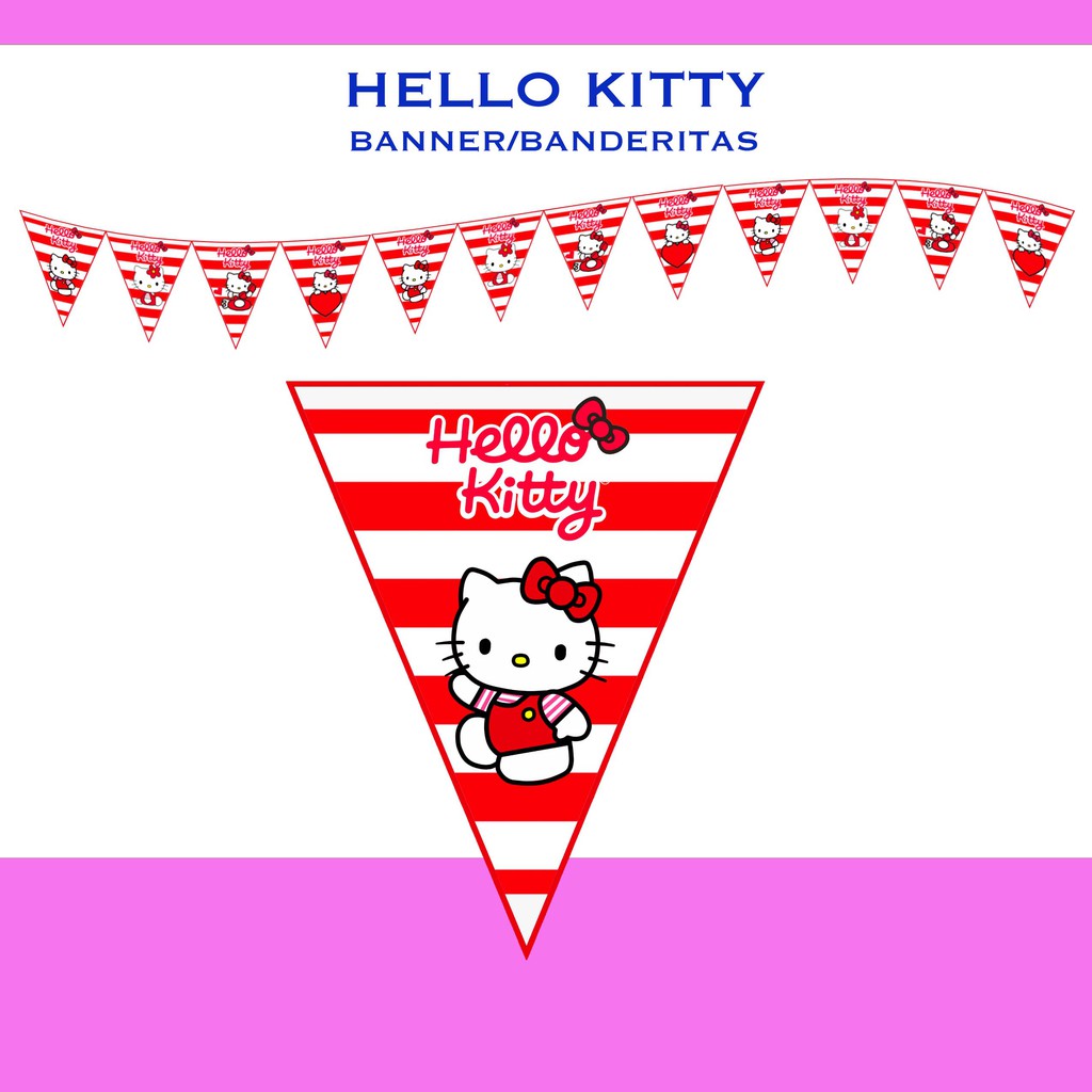 Hello Kitty Name Banner