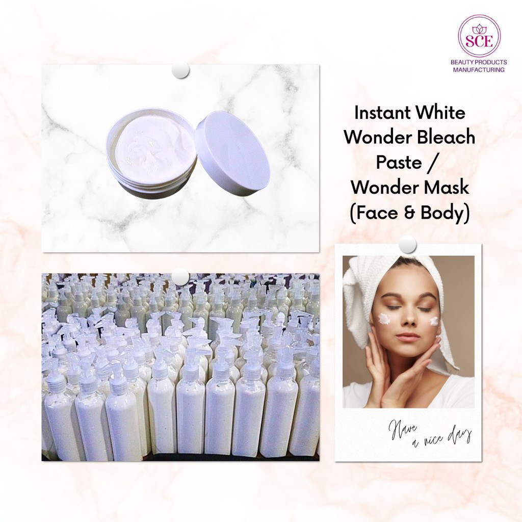 sce all sizes Instant White Wonder Bleach Paste / Wonder Mask ...