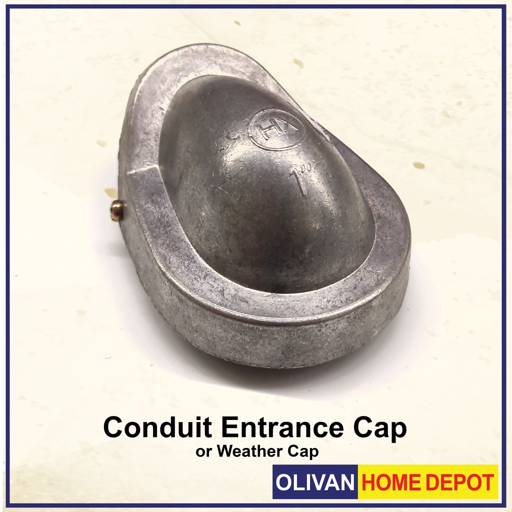 Conduit Electrical Service Entrance Cap or Weather Cap 1/2, 3/4, 1, 1-1 ...