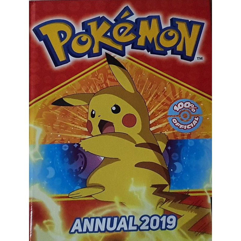 Pokemon Reading And Activity Book Annual 2019 Limited Edition | Shopee ...