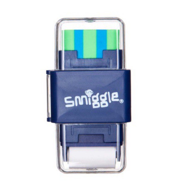 Smiggle Sharp Again Roll Eraser & Sharpener (Navy) (1pc) | Shopee ...
