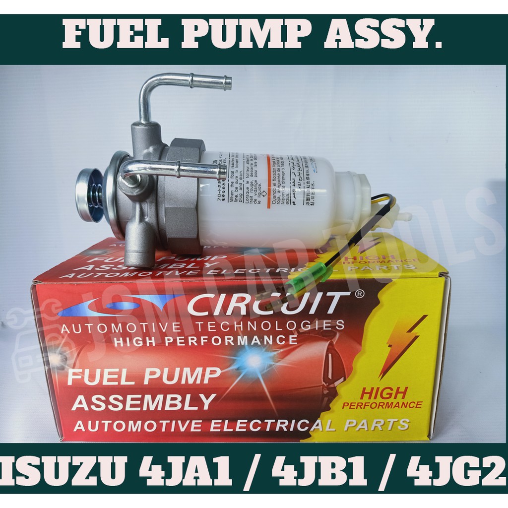 Fuel Pump / Sedimenter Assembly for Isuzu 4JAI, 4JB1, 4JG2 (8mm Pipe ...