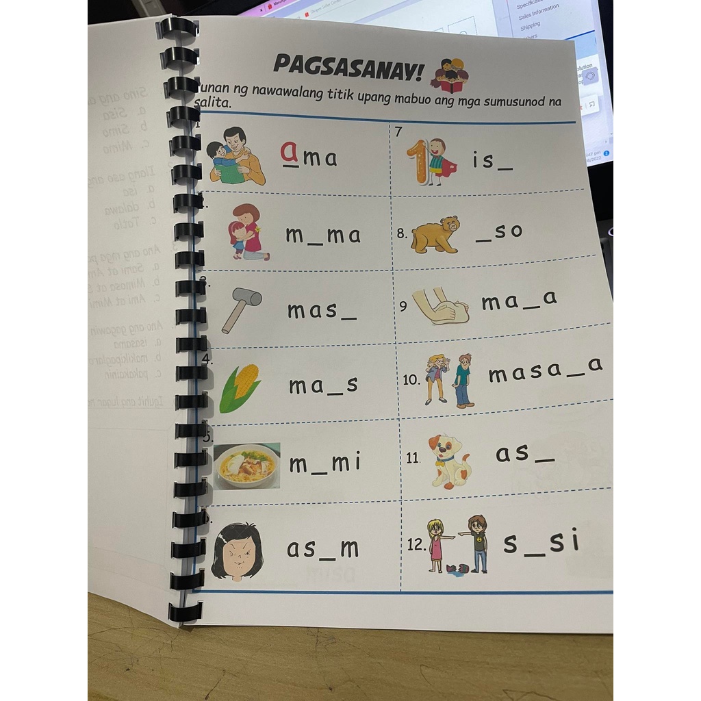 Marungko Booklet 1 Marungko Booklet Gabay Sa Pagbasa Inihanda Ni - Free ...