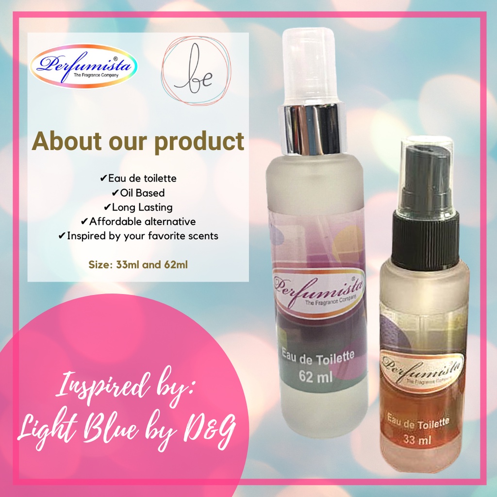 Perfumista F59 Oil Based Perfume for Women (Eau de Toilette) | Shopee ...